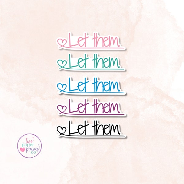 Let Them Tattoo - Etsy