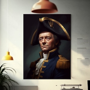 John Paul Jones, Revolutionary War Hero, Father of the American Navy - Etsy