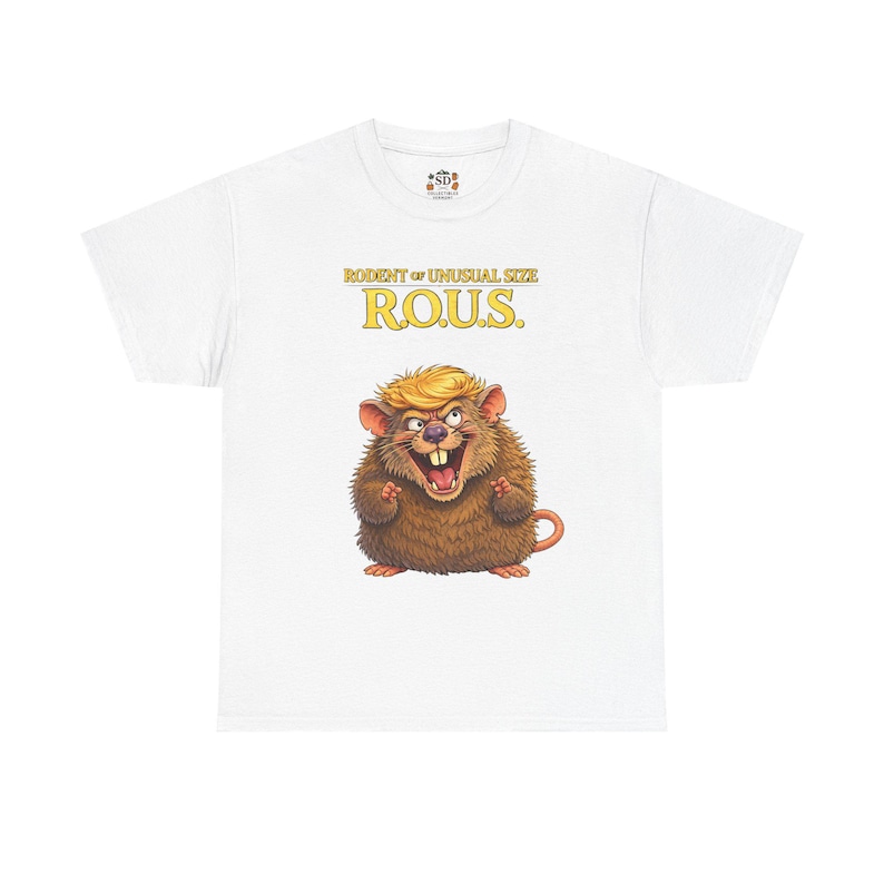 Rodents of Unusual Size ROUS T-shirt | Satirical Quote Tee - Etsy