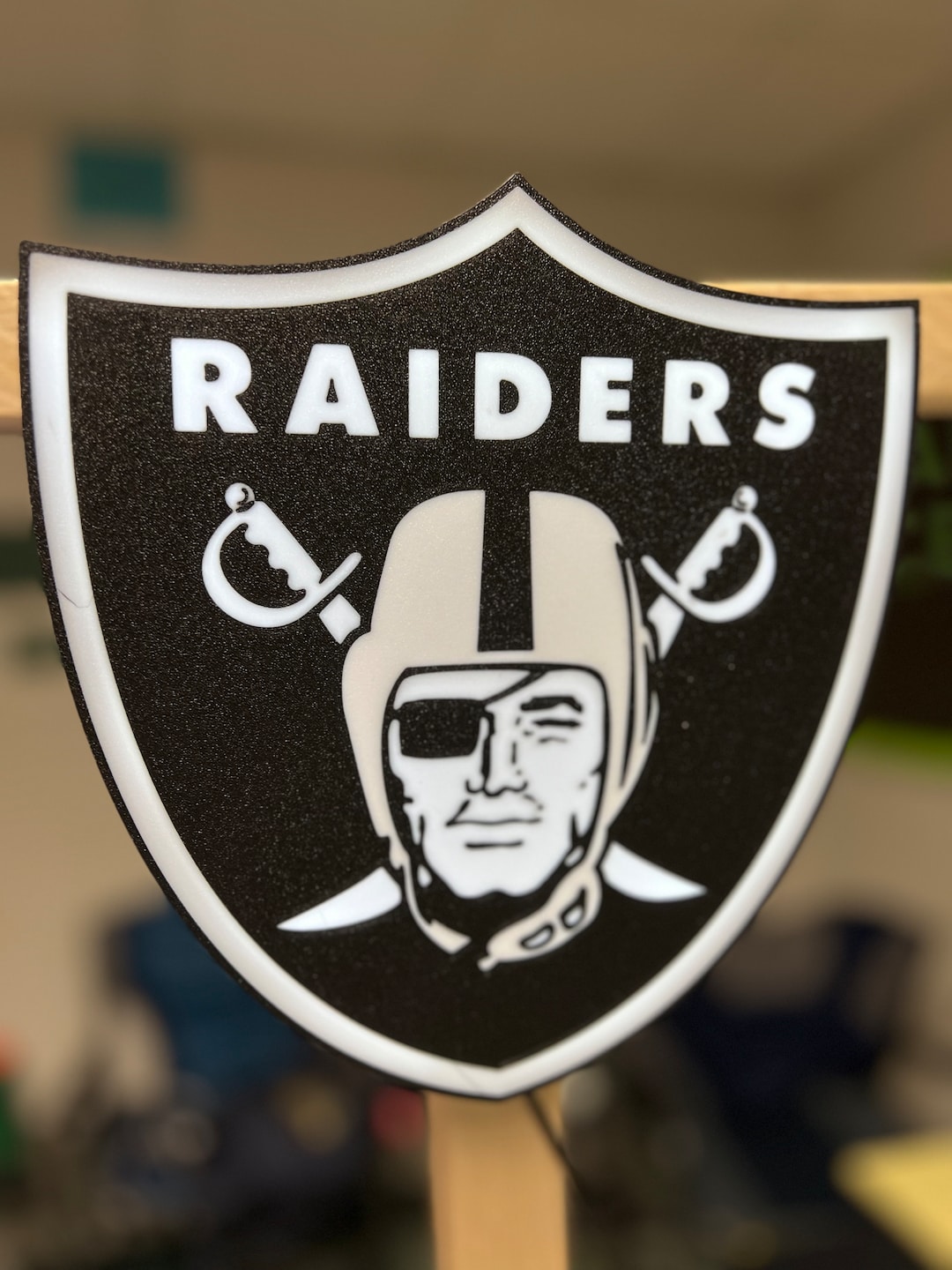 Vegas oakland Raiders Light Box LED - Etsy