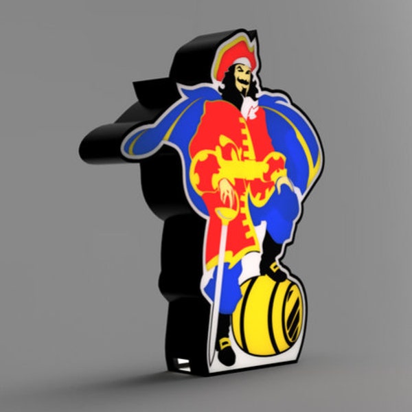 Captain Morgan - Etsy