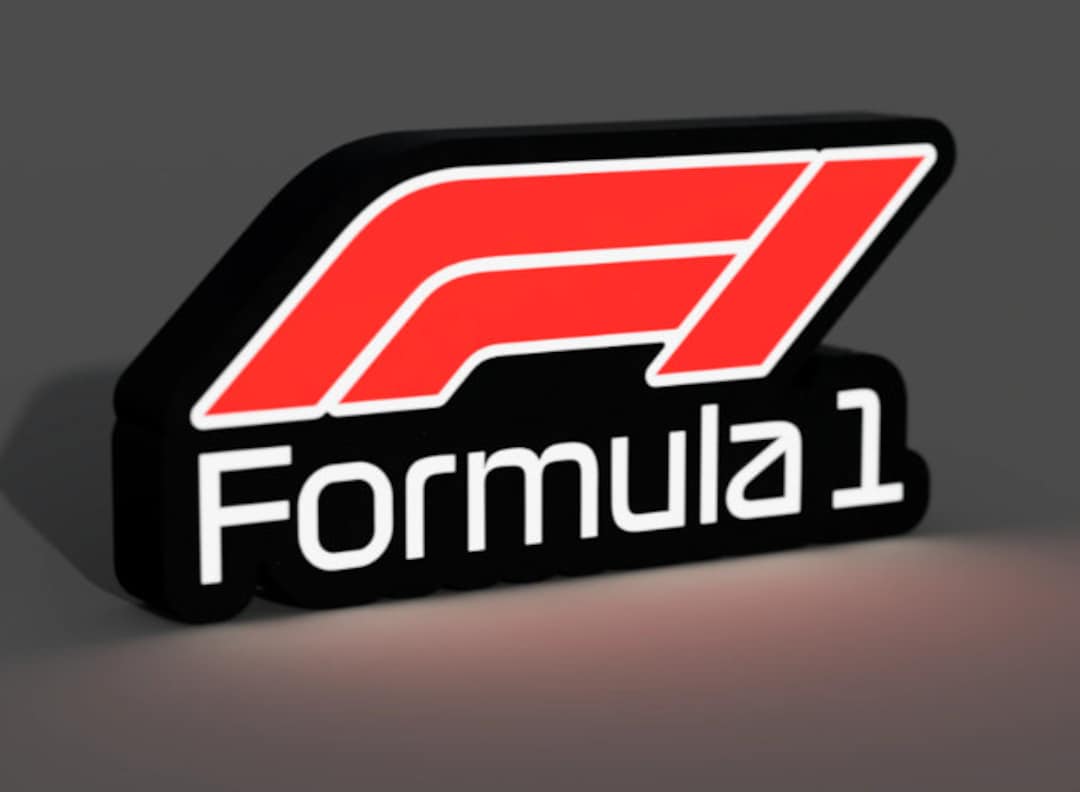 Formula 1 Auto Racing LED Lightbox Sign / Lamp - Etsy