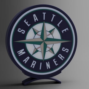 Seattle Mariners LED Lightbox Sign / Lamp MLB - Etsy