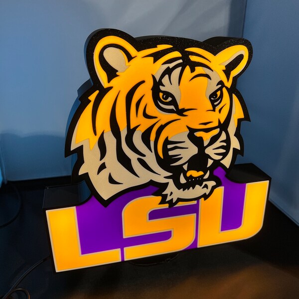 Lsu Svg - Etsy