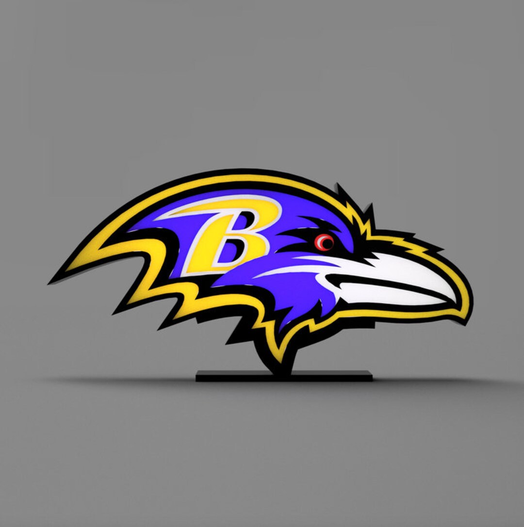 Baltimore Ravens LED Lightbox - Etsy