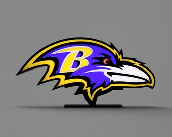 Baltimore Ravens LED Neon Sign Size 8x12 - Etsy