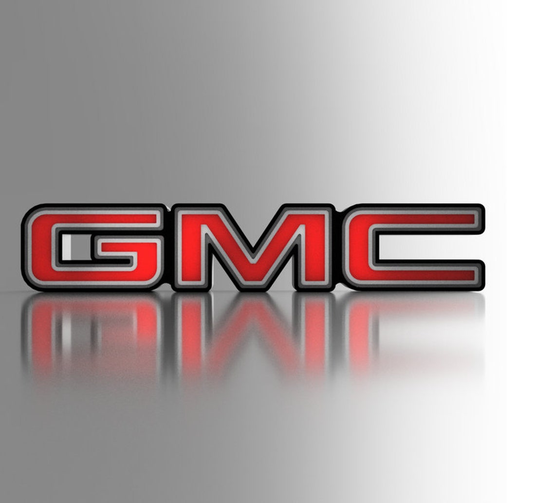 GMC Car Logo Car LED Lightbox Sign / Lamp - Etsy