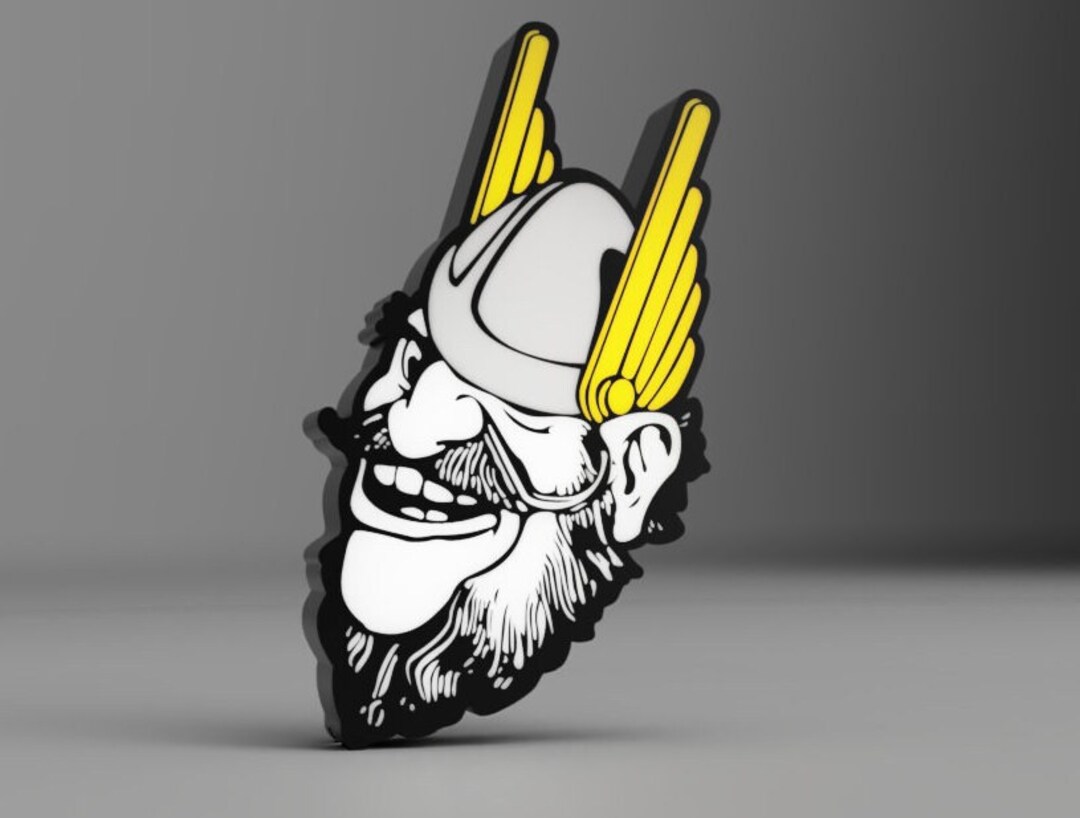 University of Idaho Grumpy Joe LED Lightbox Sign / Lamp - Etsy