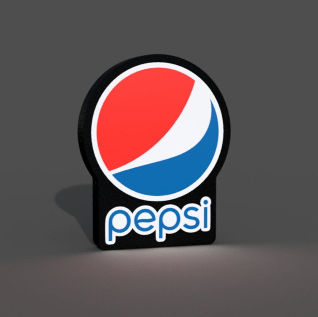 Pepsi Cola Inspired LED Lightbox Lamp / Sign - Etsy