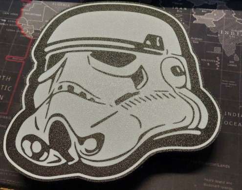 Star Wars Inspired Storm Trooper LED Lightbox Lamp / Sign - Etsy