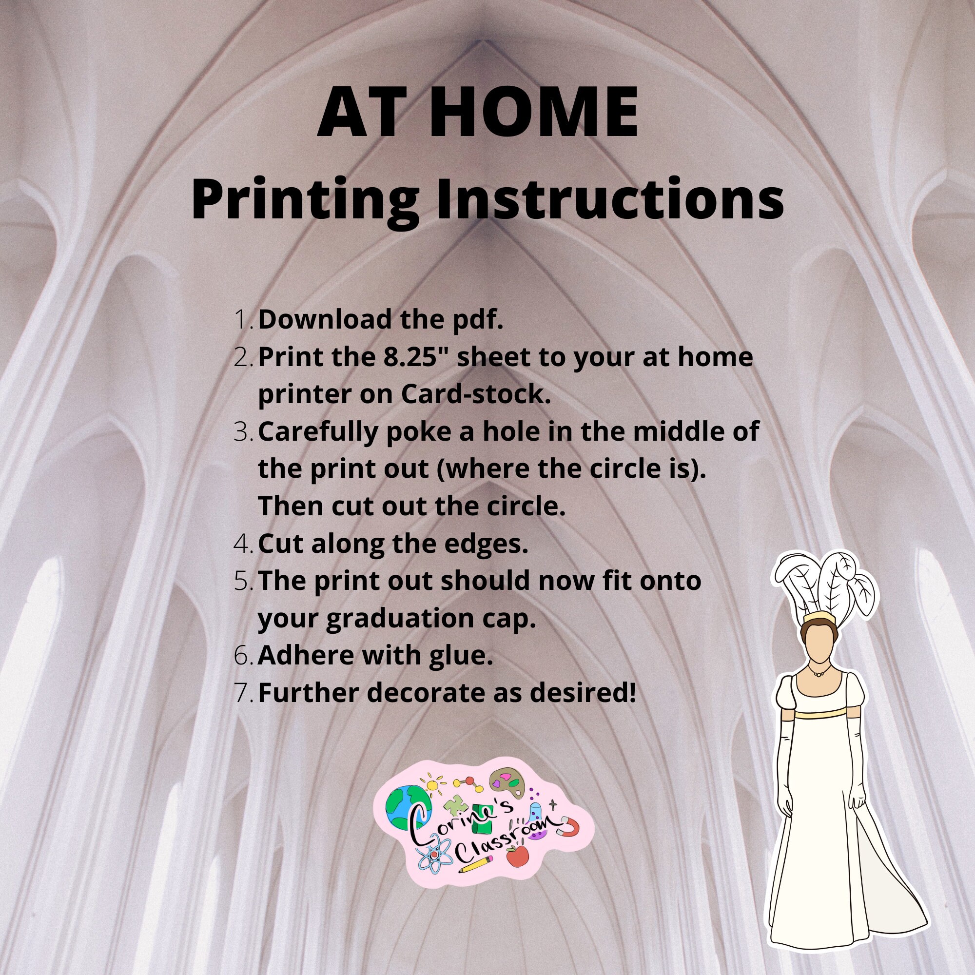 Eloise Bridgerton Quote - Graduation Printable Cap Topper **DIGITAL ...