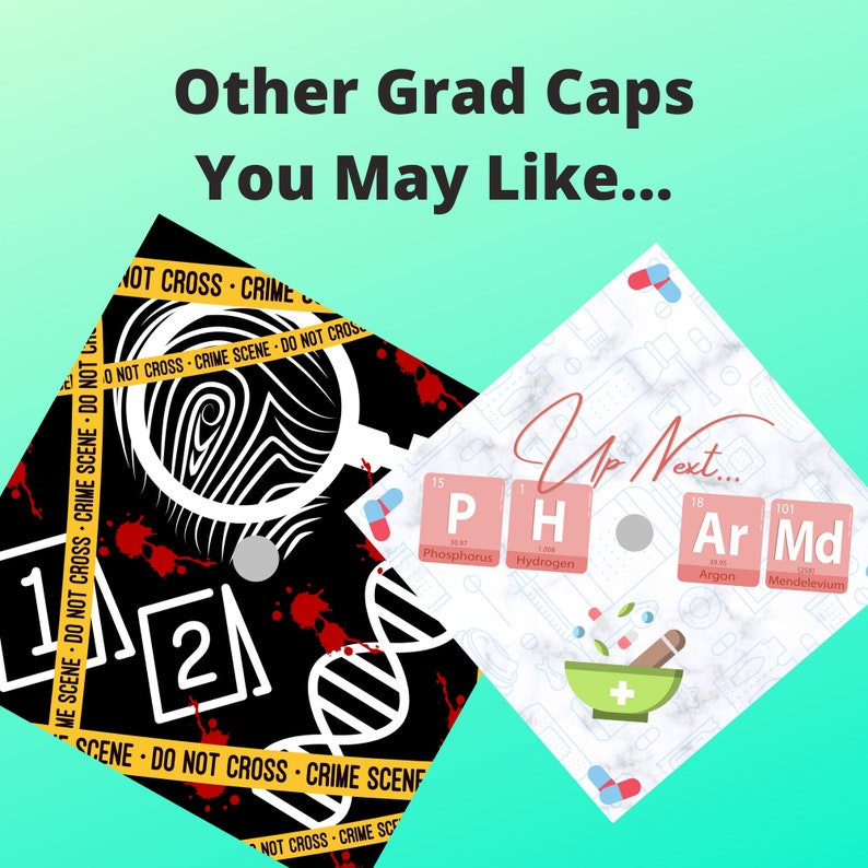 Chemistry Teacher Graduation Cap Topper – Printable Design (digital ...