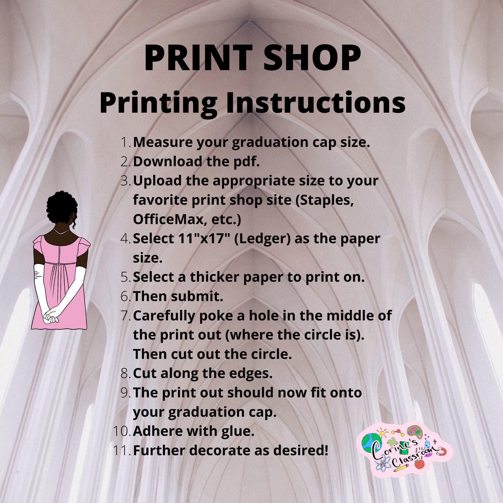 Eloise Bridgerton Quote - Graduation Printable Cap Topper **DIGITAL ...