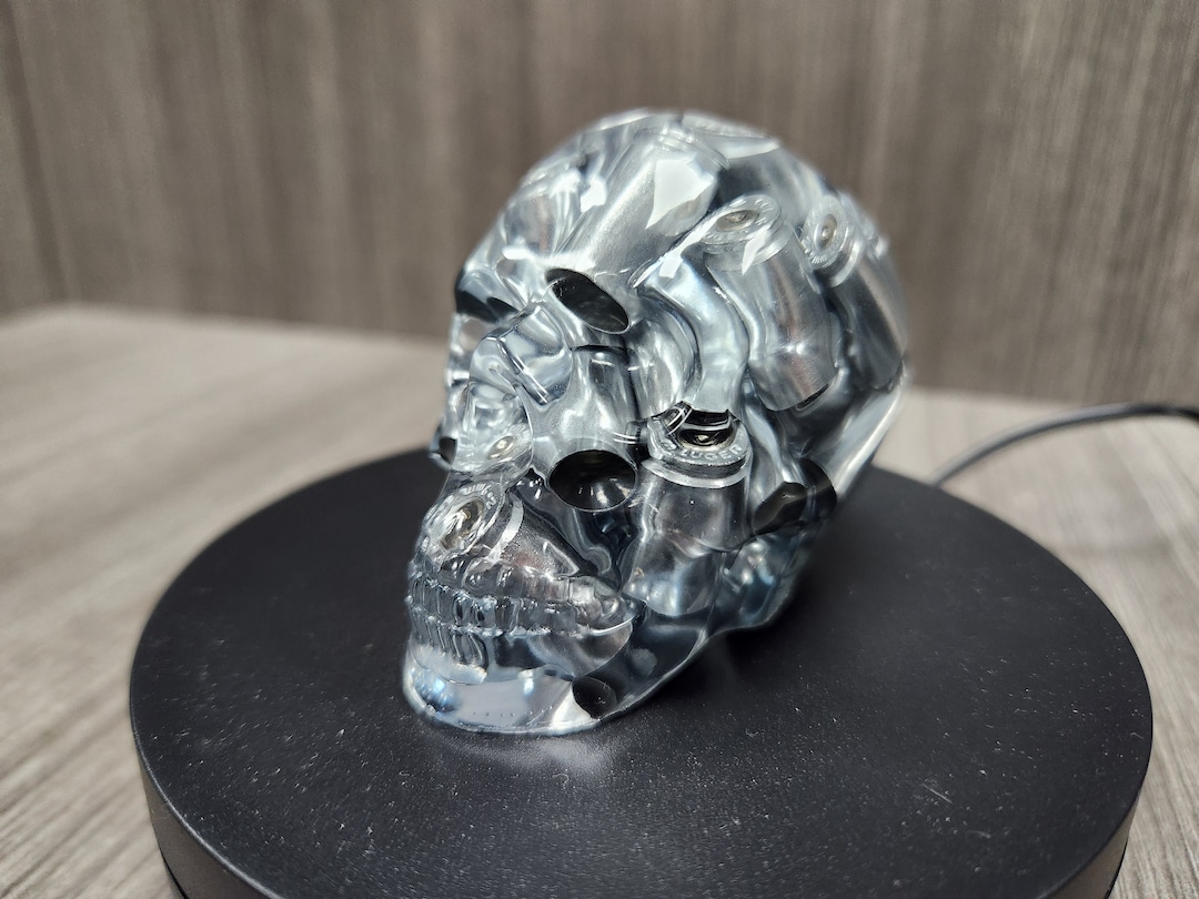 Small Bullet Skull / Epoxy Skull / Bullet Case Skull - Etsy