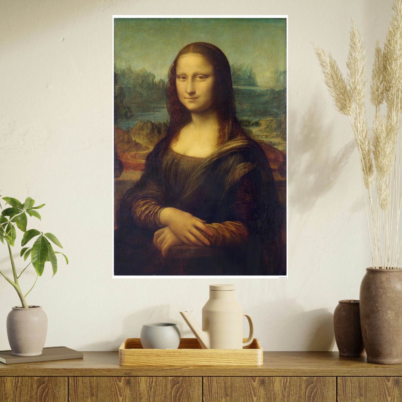 Museum Grade Paper Mona Lisa Premium Matte Vertical Posters - Etsy
