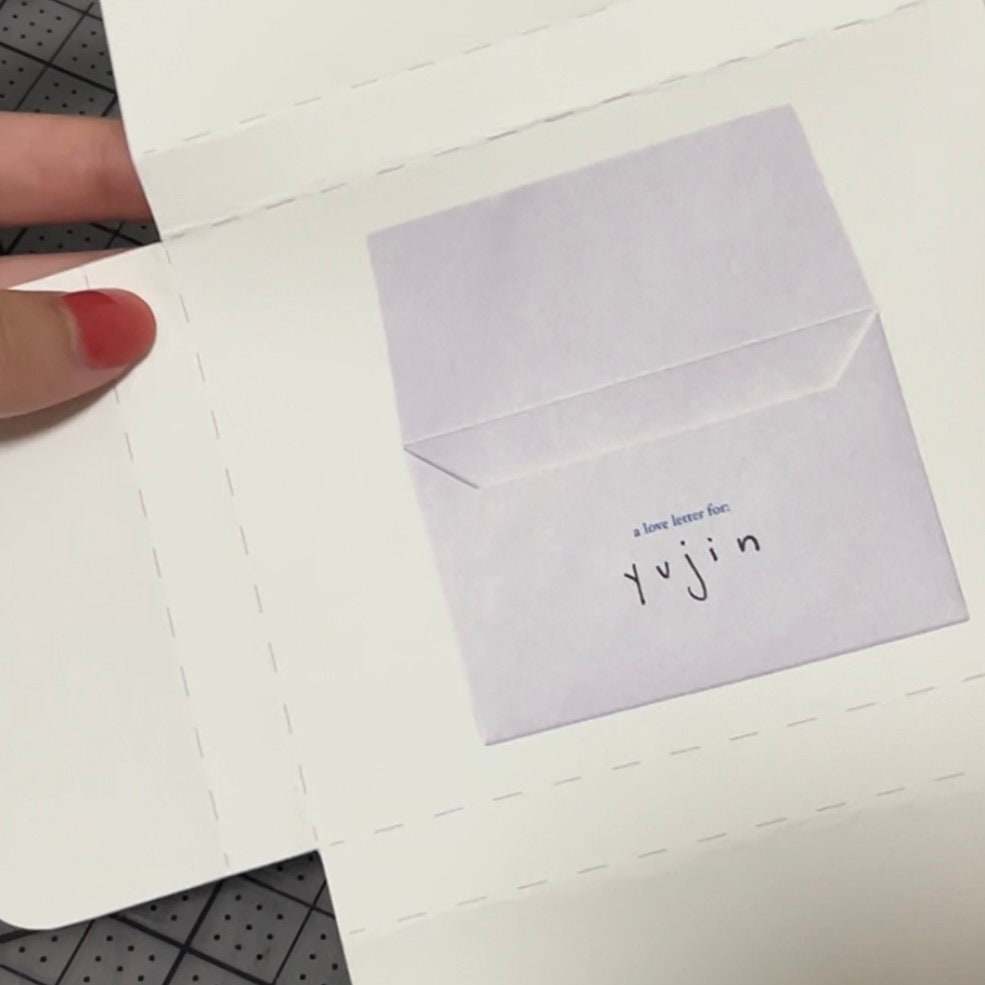 Personalized Letter Package Template for DIY Cards *digital File* to Print Out! - Etsy