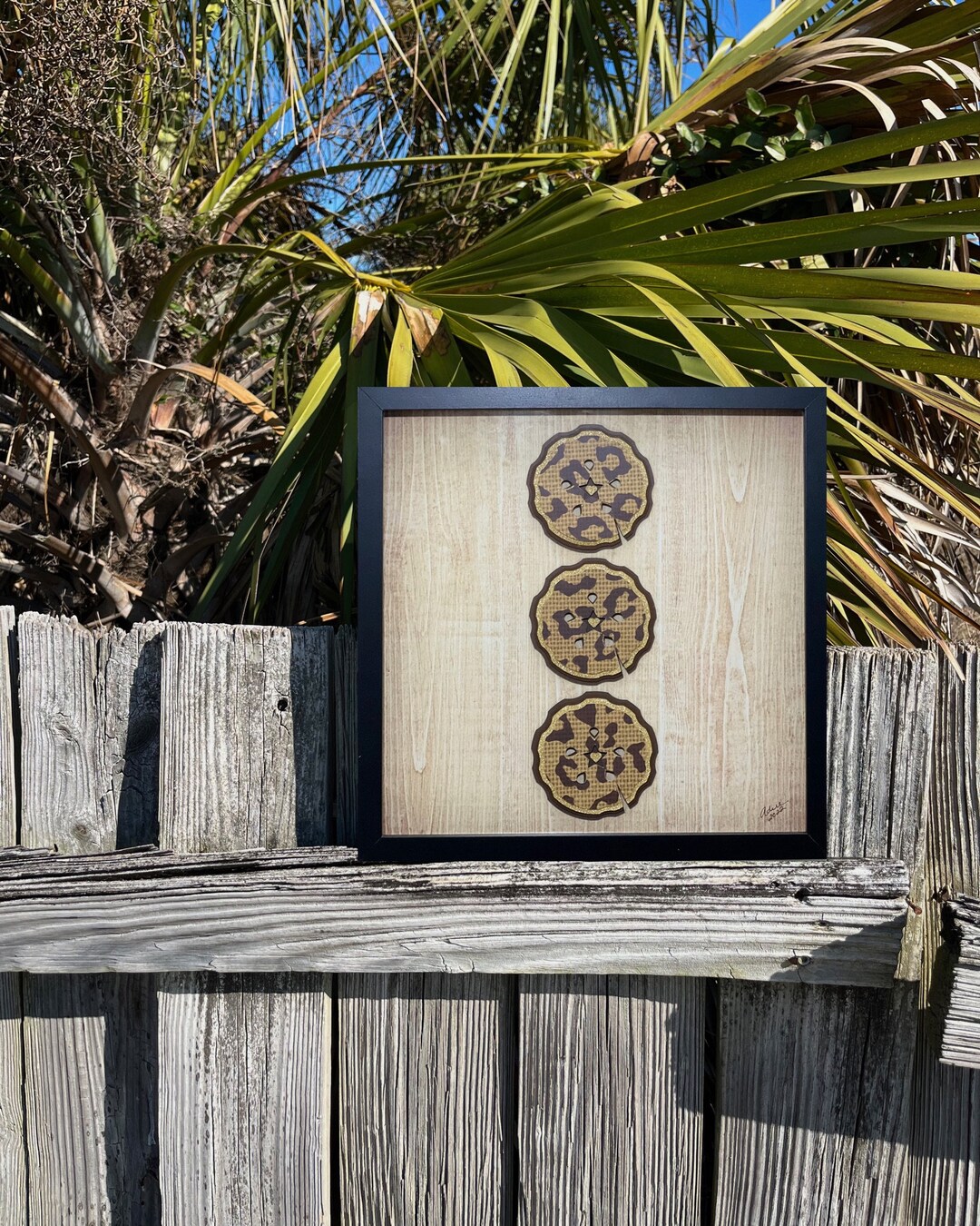 Wild and Wooden Collection Sanddollar Trio. Beautiful Paper Craft Wall ...