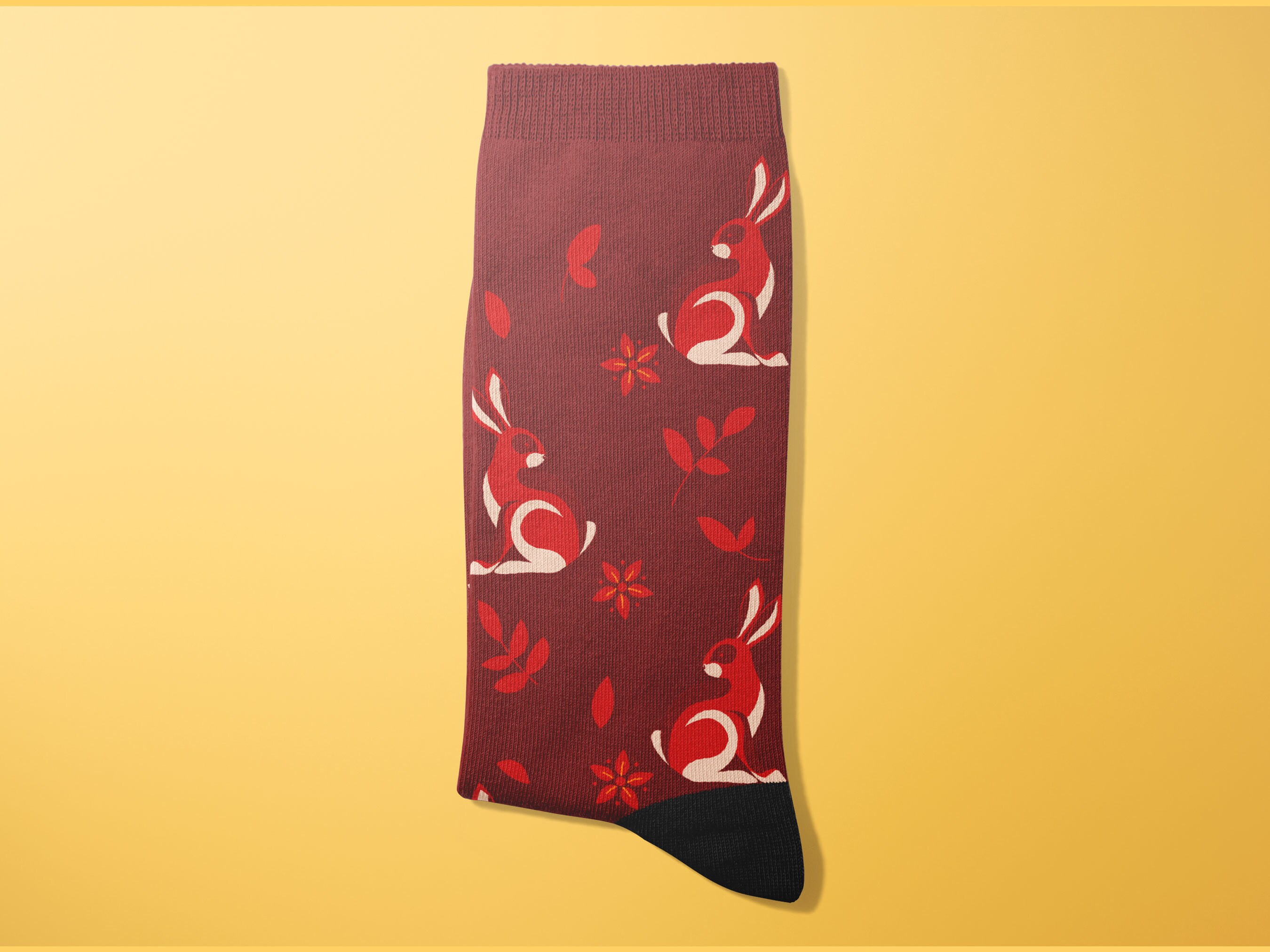 Year of the RABBIT Socks From STYLING Socks, 2023 Chinese New Year ...