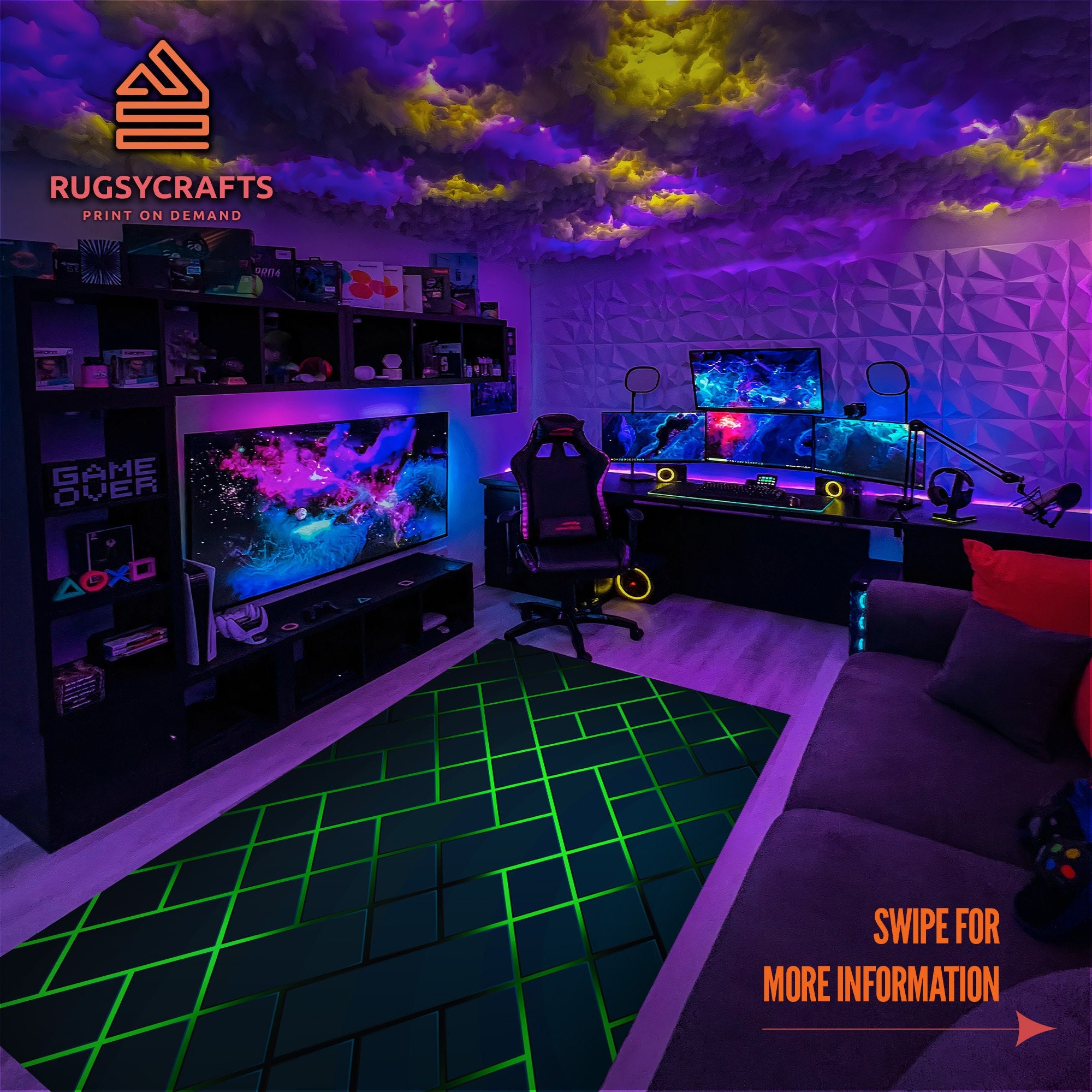 Gamer Room Design