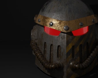 W40k Mkvi-s Helmet STL Cosplay/display - Etsy