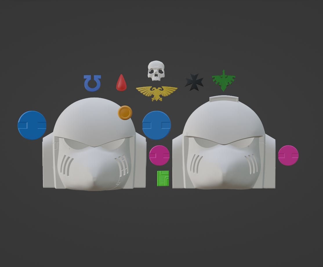 W40k Mkvi-c Helmet STL Cosplay/display - Etsy