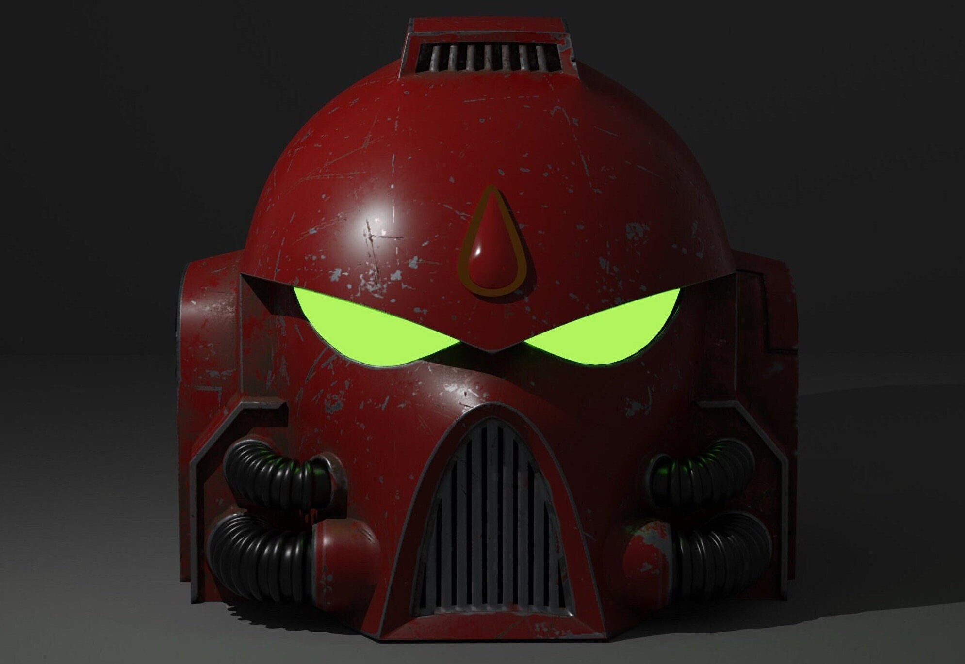 W40K Mkvii Helmet STL Cosplay/display - Etsy