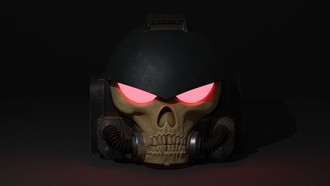 W40k Chaplain Helmet .STL File Cosplay/display - Etsy Australia