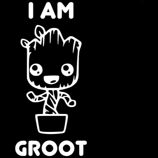 I Am Groot Decal/ Car Decal/ Avengers Decal/ Mug Decal/ Window Decal ...
