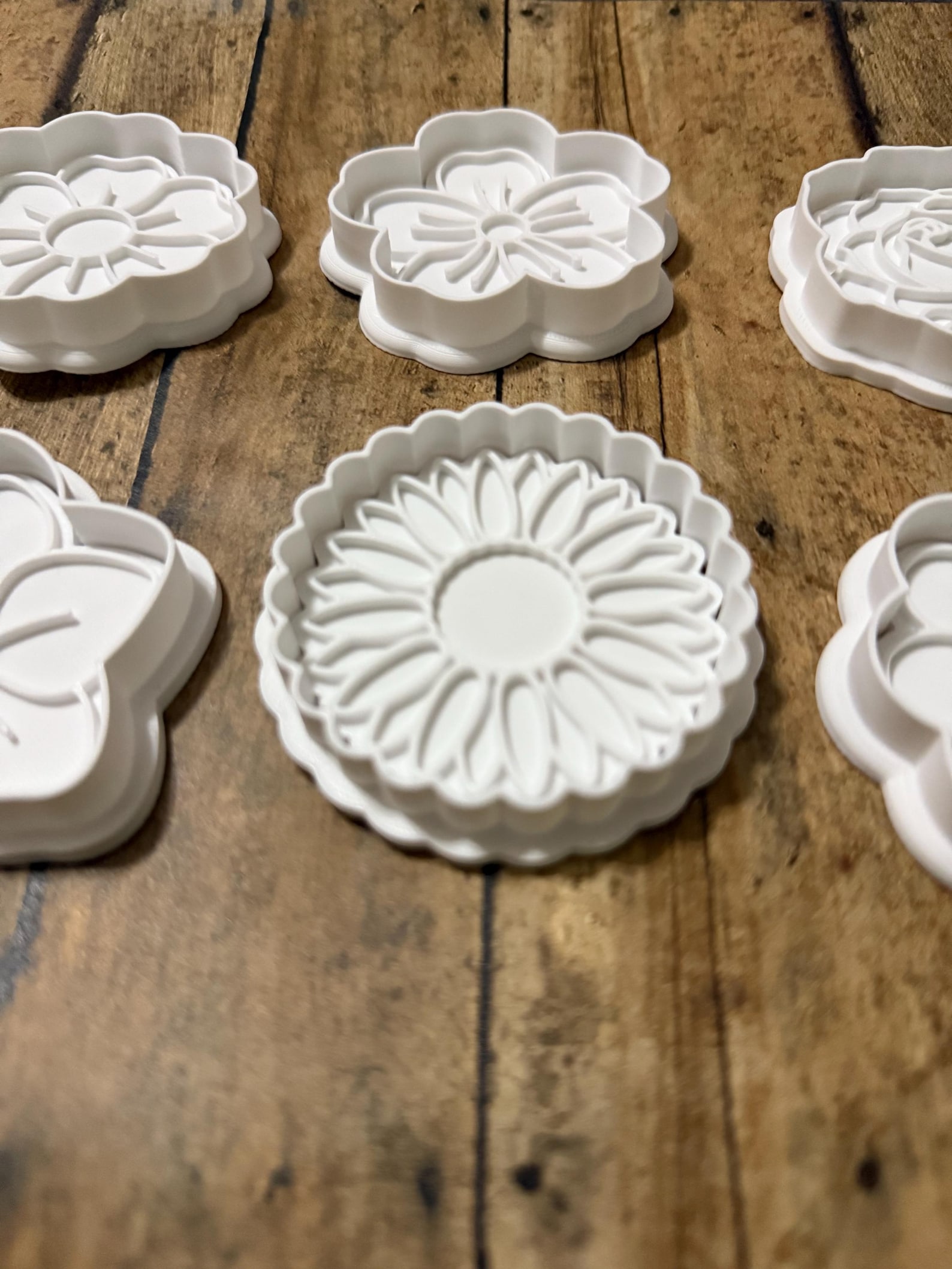 Flower Cookie Cutter Set – Multiple Floral Designs - Etsy