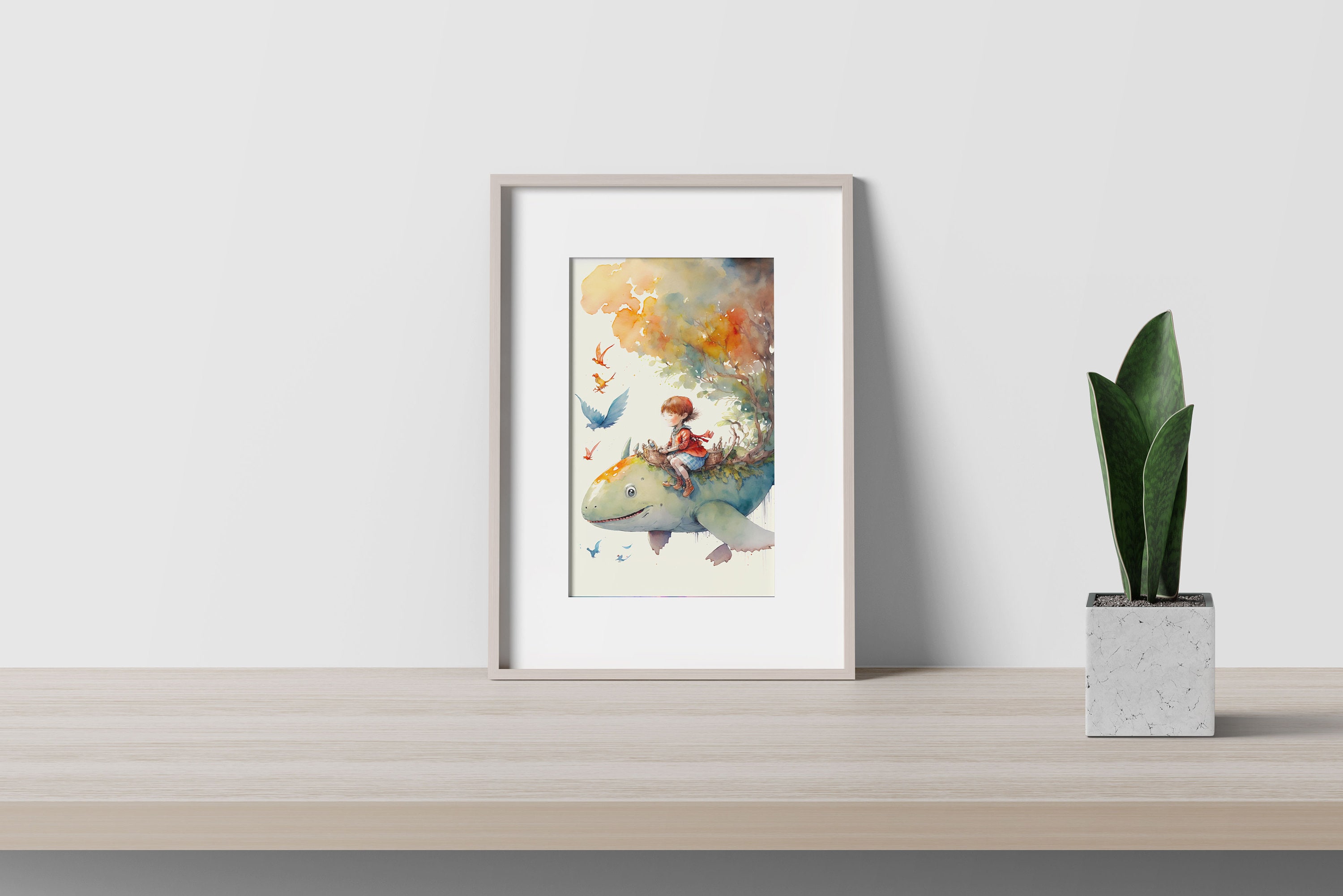 Studio Ghibli Inspired Wall Art | Watercolor Ghibli Print | Ghibli ...