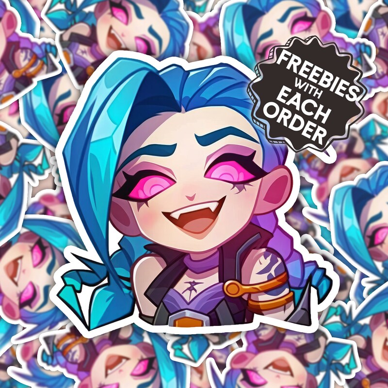 Jinx Sticker - Etsy