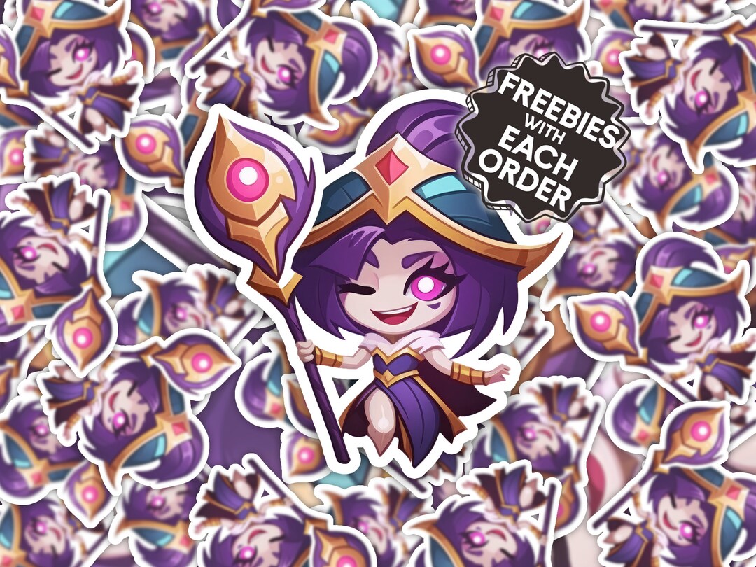 15x Chibi Le Blanc League of Legends Vinyl Stickers Anime Style Online ...