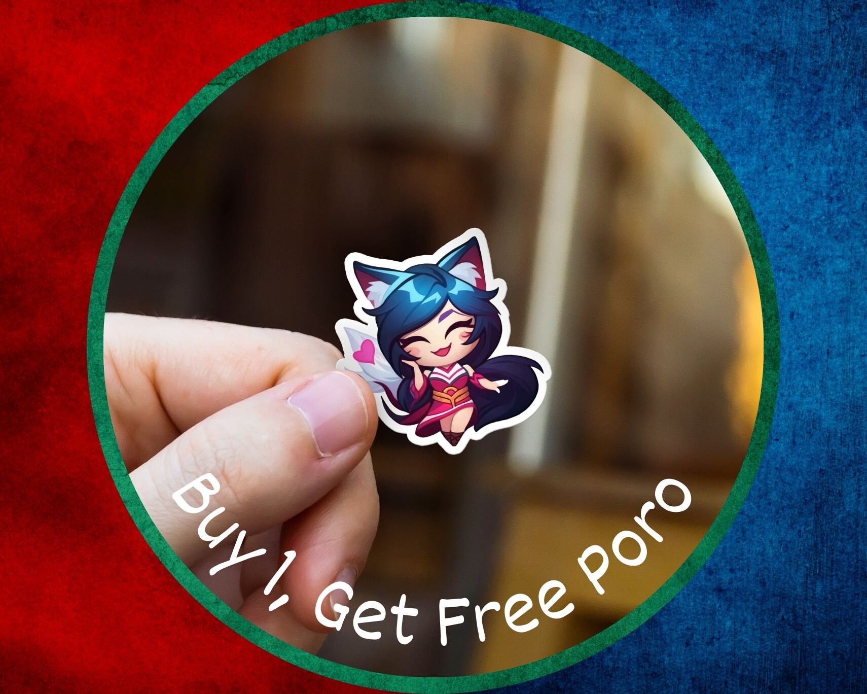 League Of Legends Ahri Chibi