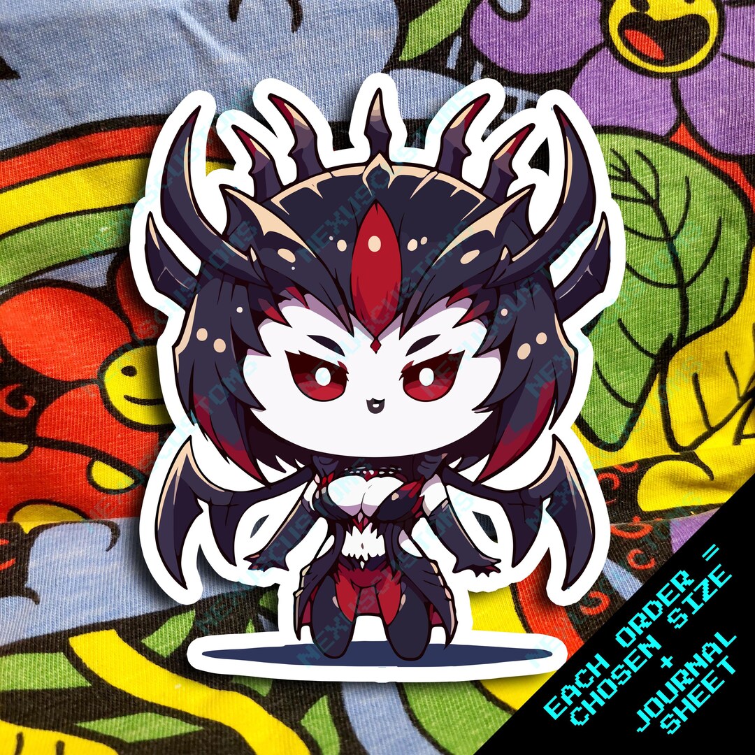 League of Legends Stickers Pack of 60 Elise Chibi Stickers, League of ...