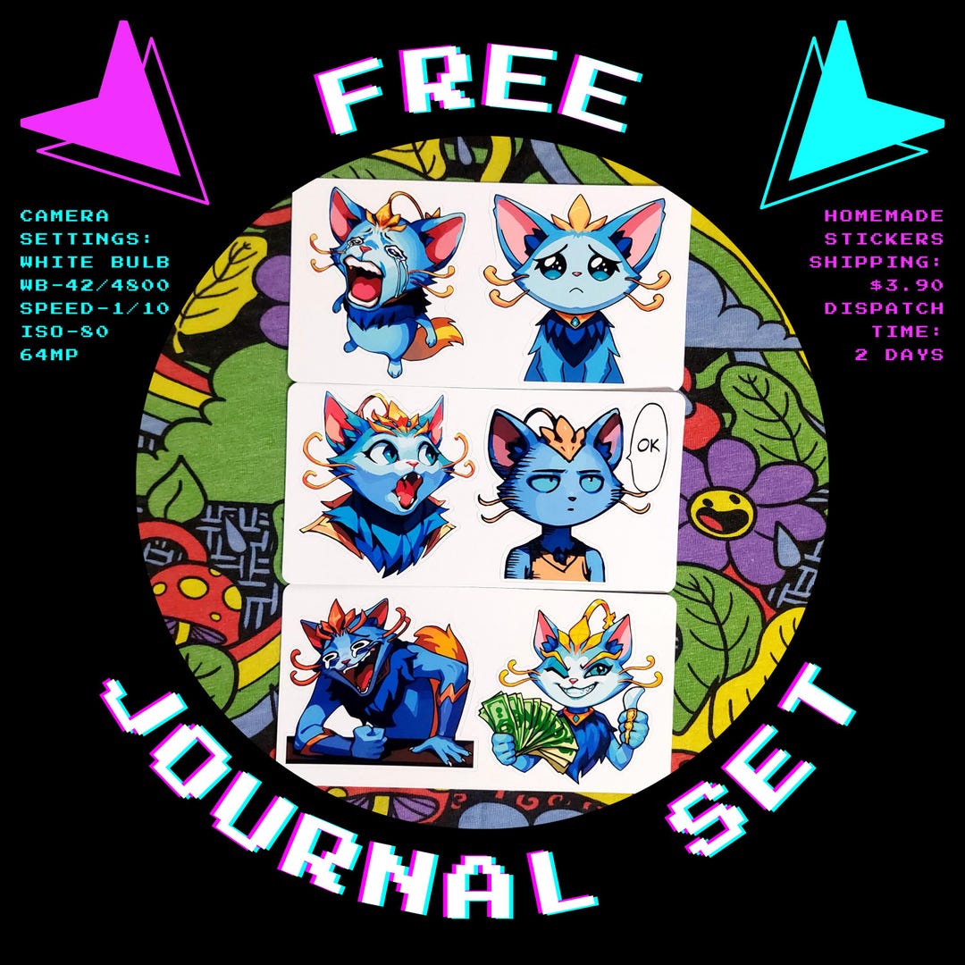 Yuumi Chibi Stickers Bundle League of Legends Chibi Stickers League of ...