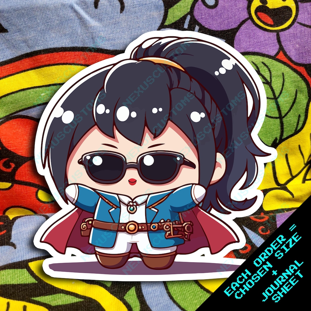 League of Legends Stickers Pack of 60 Vayne Chibi Stickers, League of ...