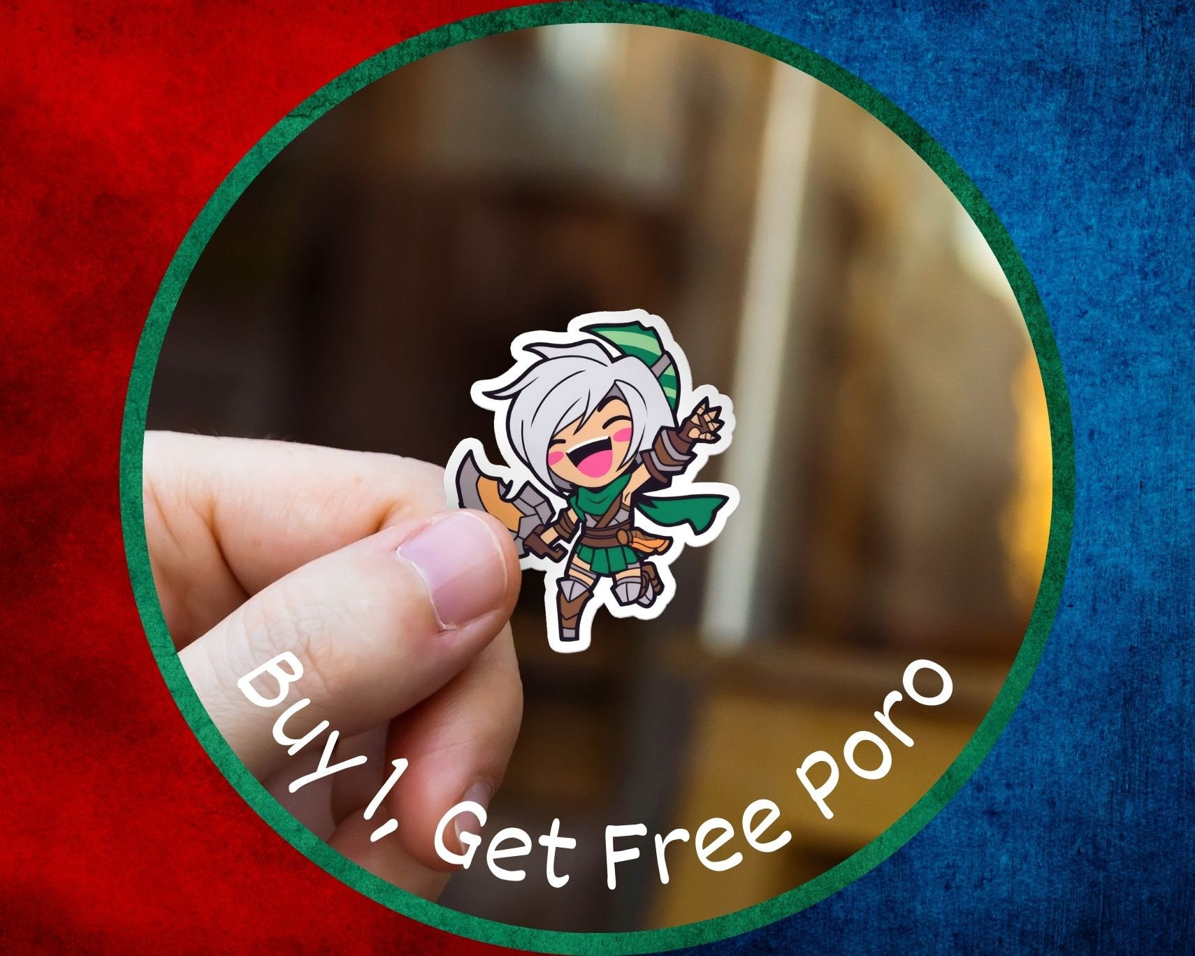 Riven League Of Legends Chibi