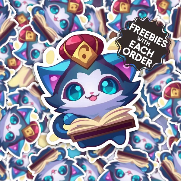 League of Legends Yuumi Stickers - Etsy