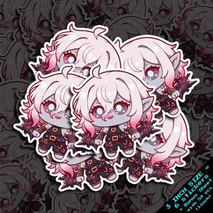 Pack of 60 Briar Chibi Stickers, League of Legends Chibi Stickers ...