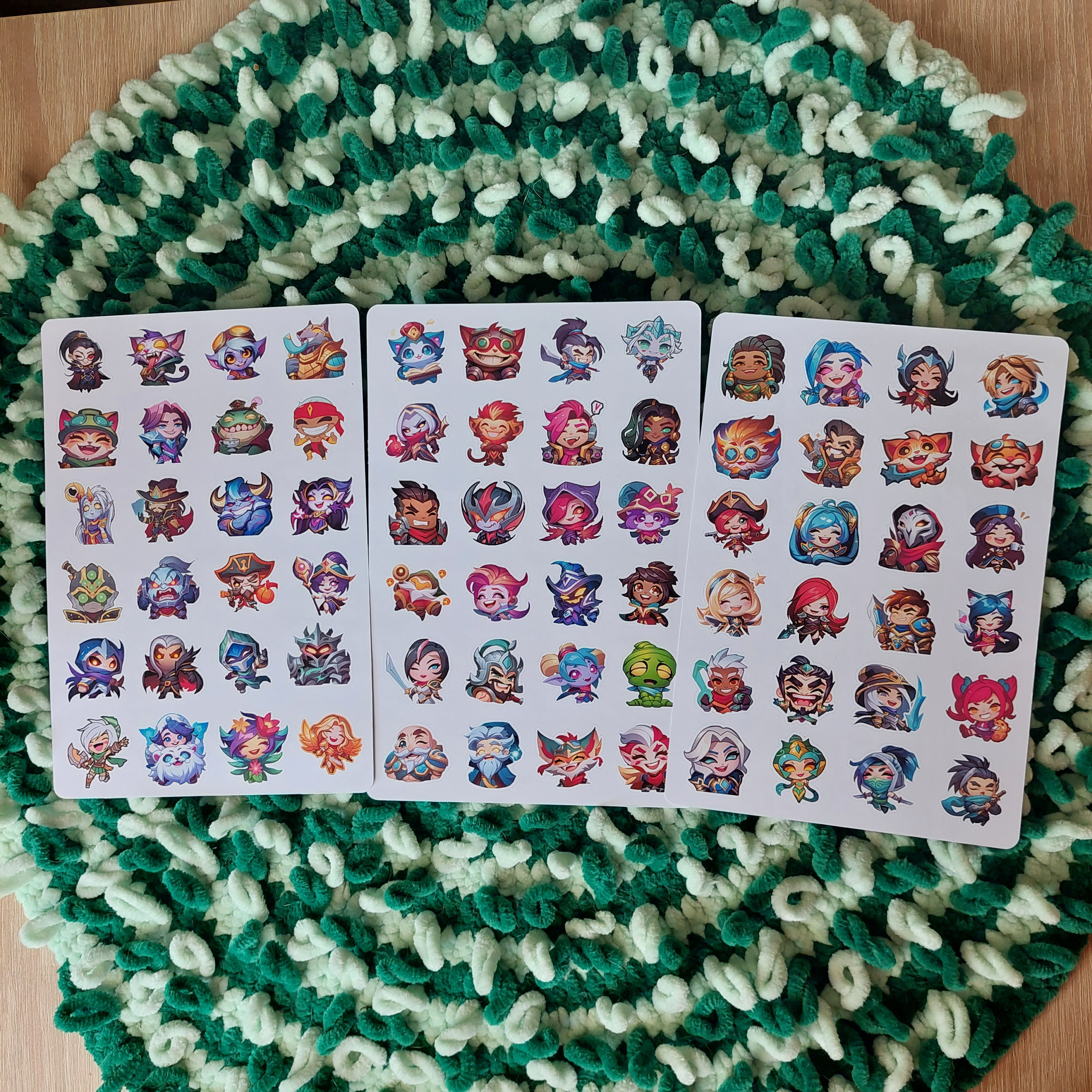 18x Chibi Yuumi League of Legends Vinyl Stickers Anime Style Online ...