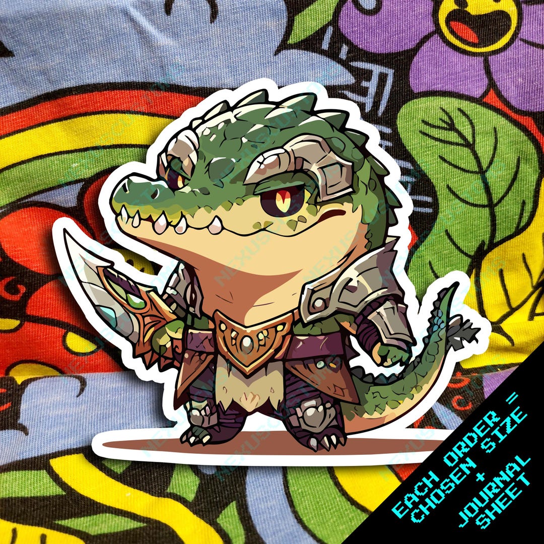 League of Legends Stickers Pack of 60 Renekton Chibi Stickers, League ...