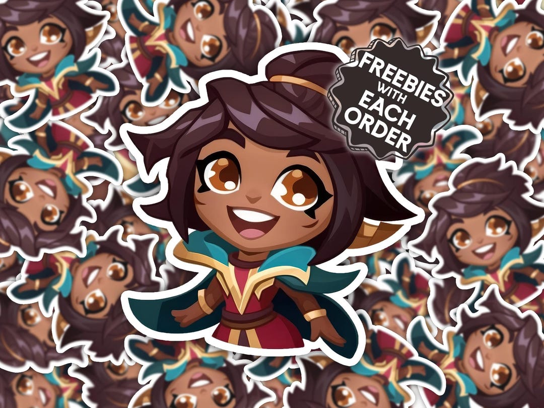 6x3 Chibi Taliyah Sticker League of Legends Stickers Anime Style Online ...