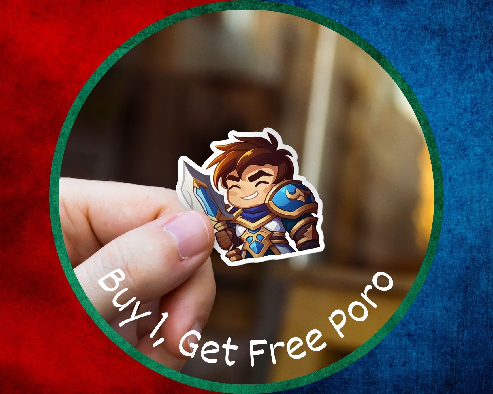 League Of Legends Chibi Garen
