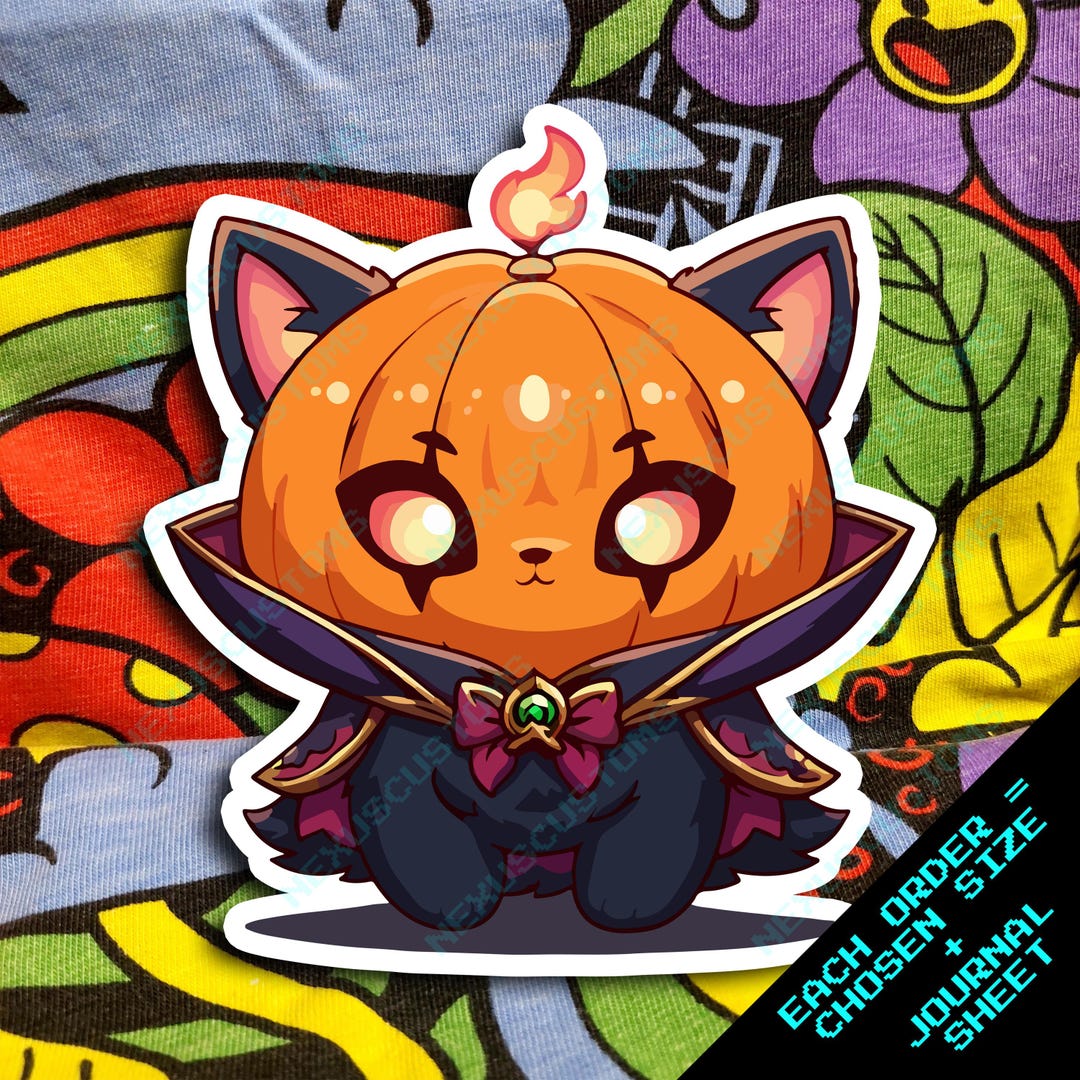 League of Legends Stickers Pack of 60 Yuumi Chibi Stickers, League of ...