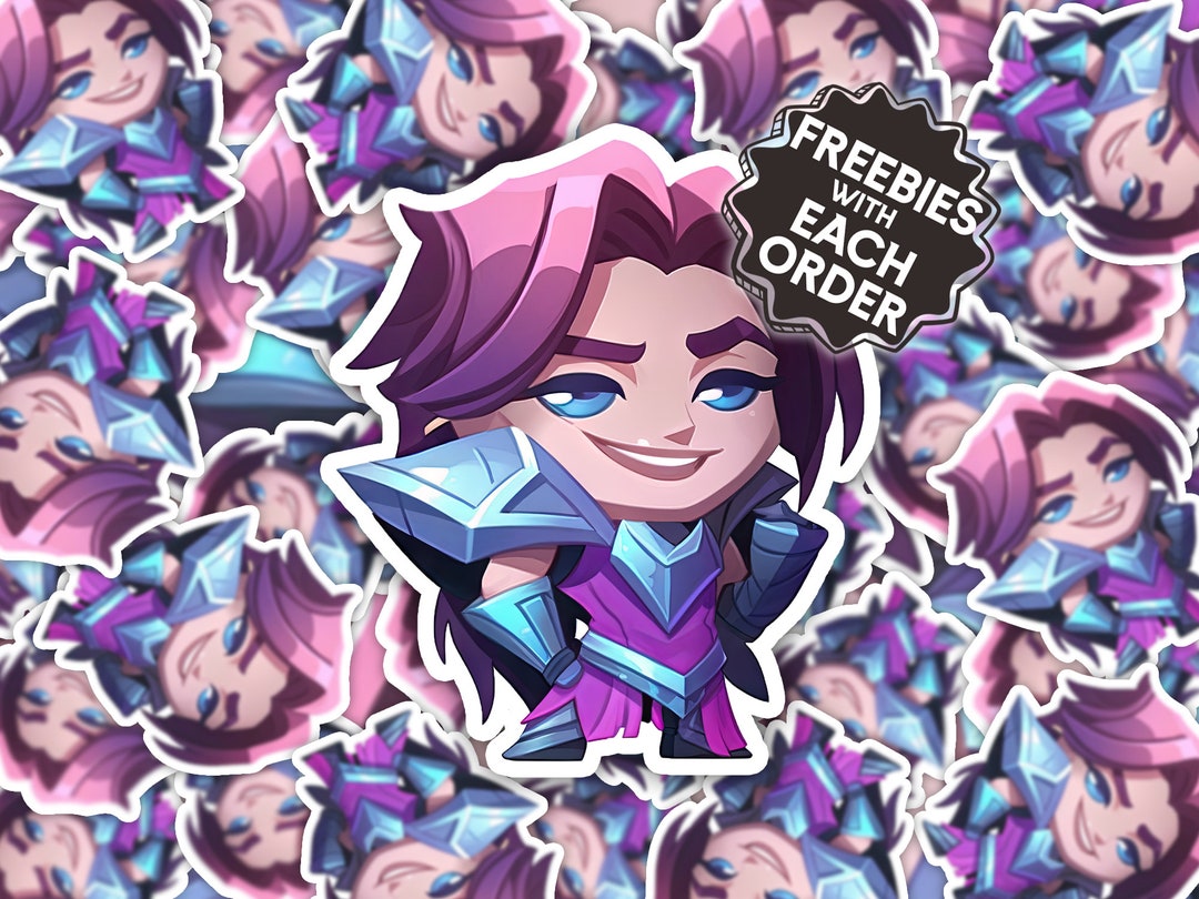18x Chibi Taric League of Legends Vinyl Stickers Anime Style Online ...