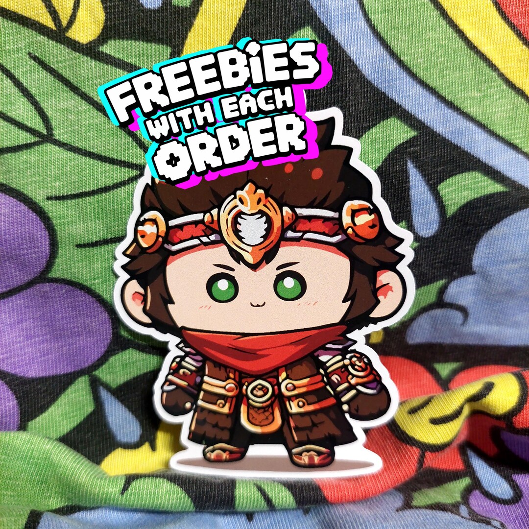 6pcs 3 Wukong Sticker League of Legends Stickers Arcane League of ...