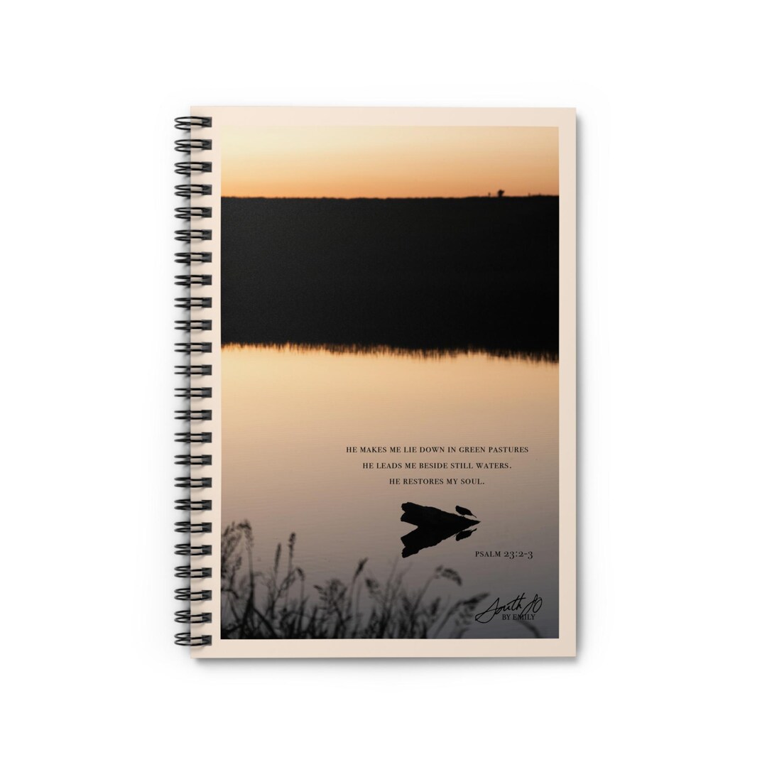 Inspiring Spiral Notebook: Peaceful Reflections, Journaling, Gifts for ...