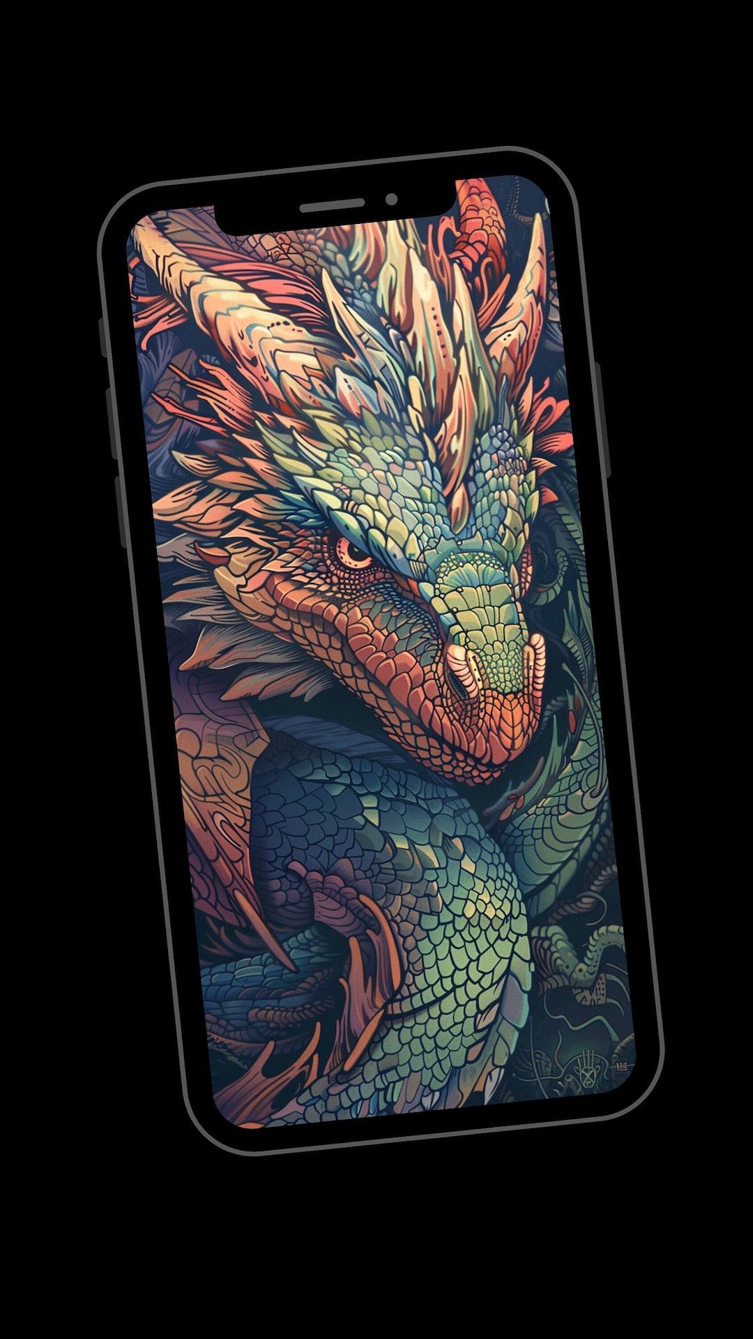 Mythical Dragon, iPhone Wallpaper, Smartphone Background, Android ...