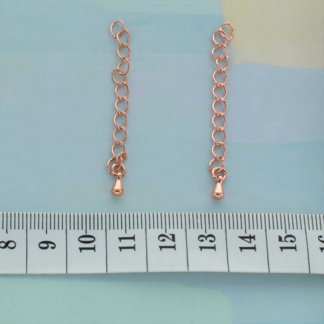 Rose Gold Extension Chain - Etsy