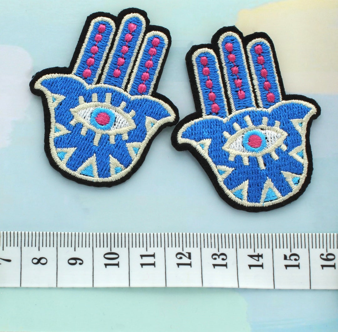 Iron on Hamza Hand Patch - Etsy